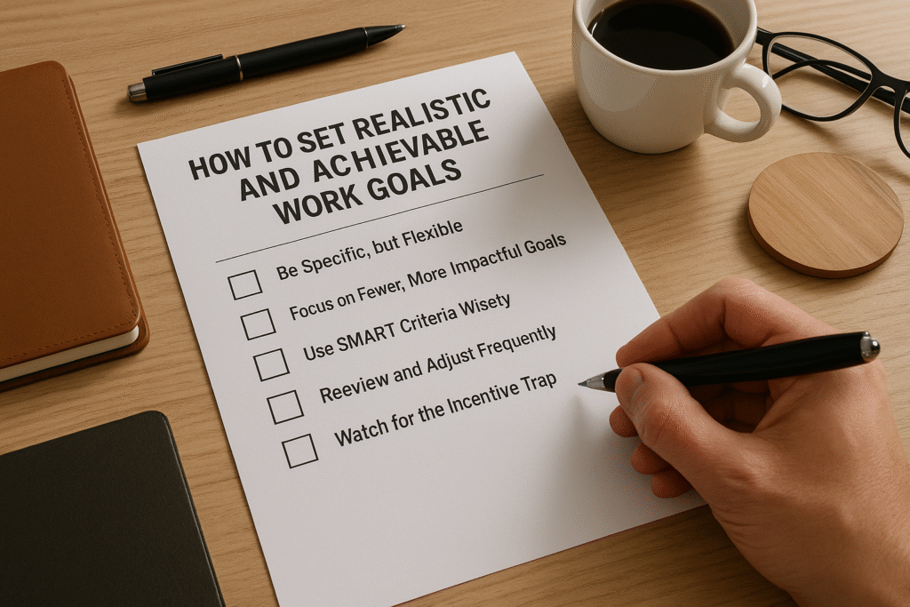 How to Set Realistic and Achievable Work Goals – gestaoti15.com